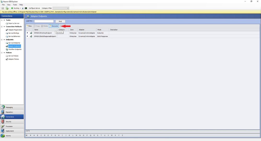 Dynamics CRM XRM Adapter