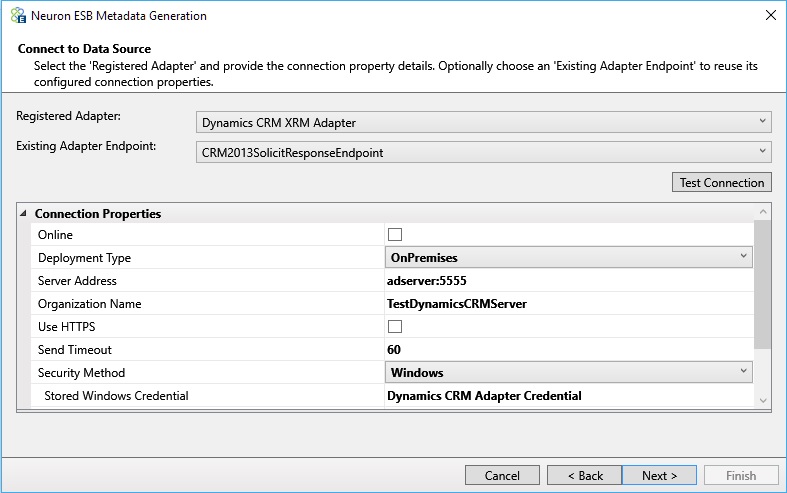 Dynamics CRM XRM Adapter