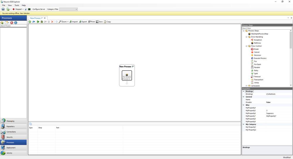 Developing Custom Process Steps with a Simple UI
