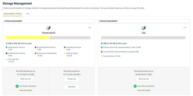 Environment Setup and Management - Peregrine Connect