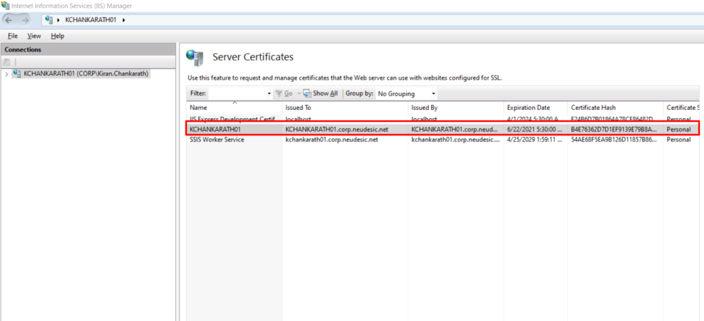 Appendix A - Peregrine Portal Secure Setup - Peregrine Connect