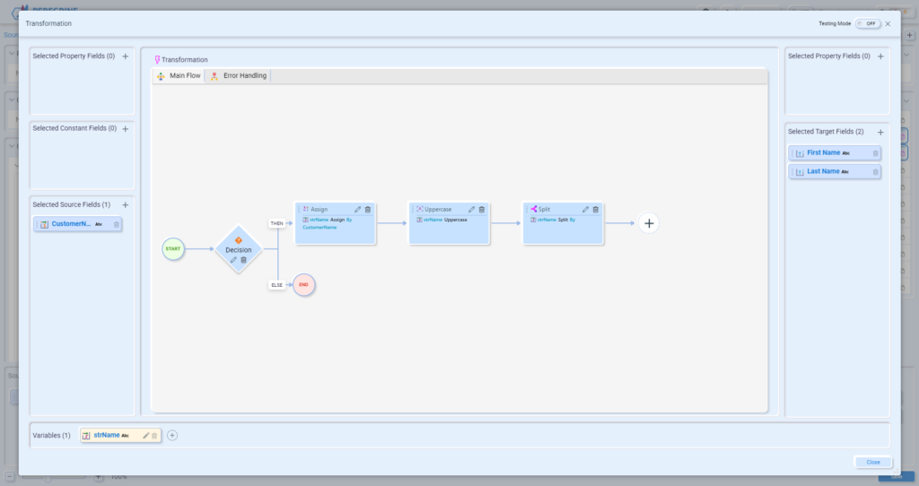 Transformations - Peregrine Connect